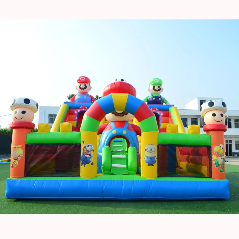 Alibaba.com: China Big Playground Kids Bouncy Castle, Inflatable ...