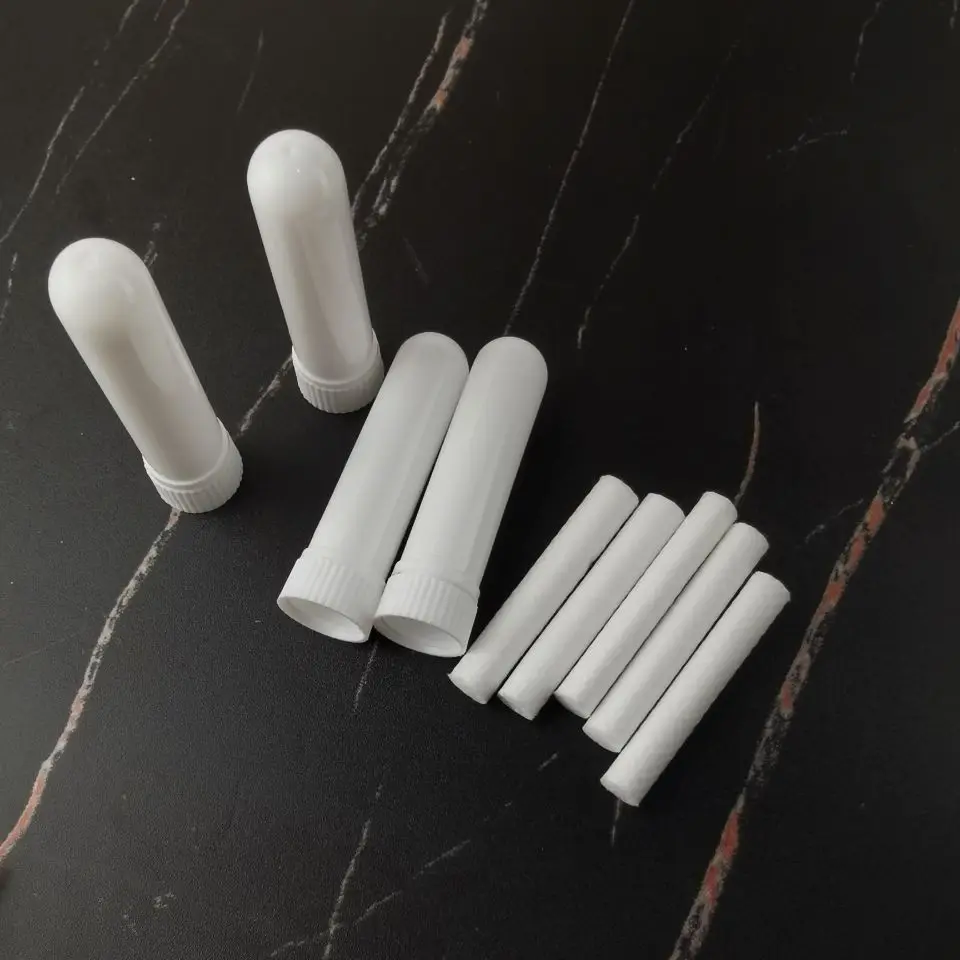 High Quality 8x51mm BPA-Free Empty Plastic Custom Logo Nasal Inhaler ...