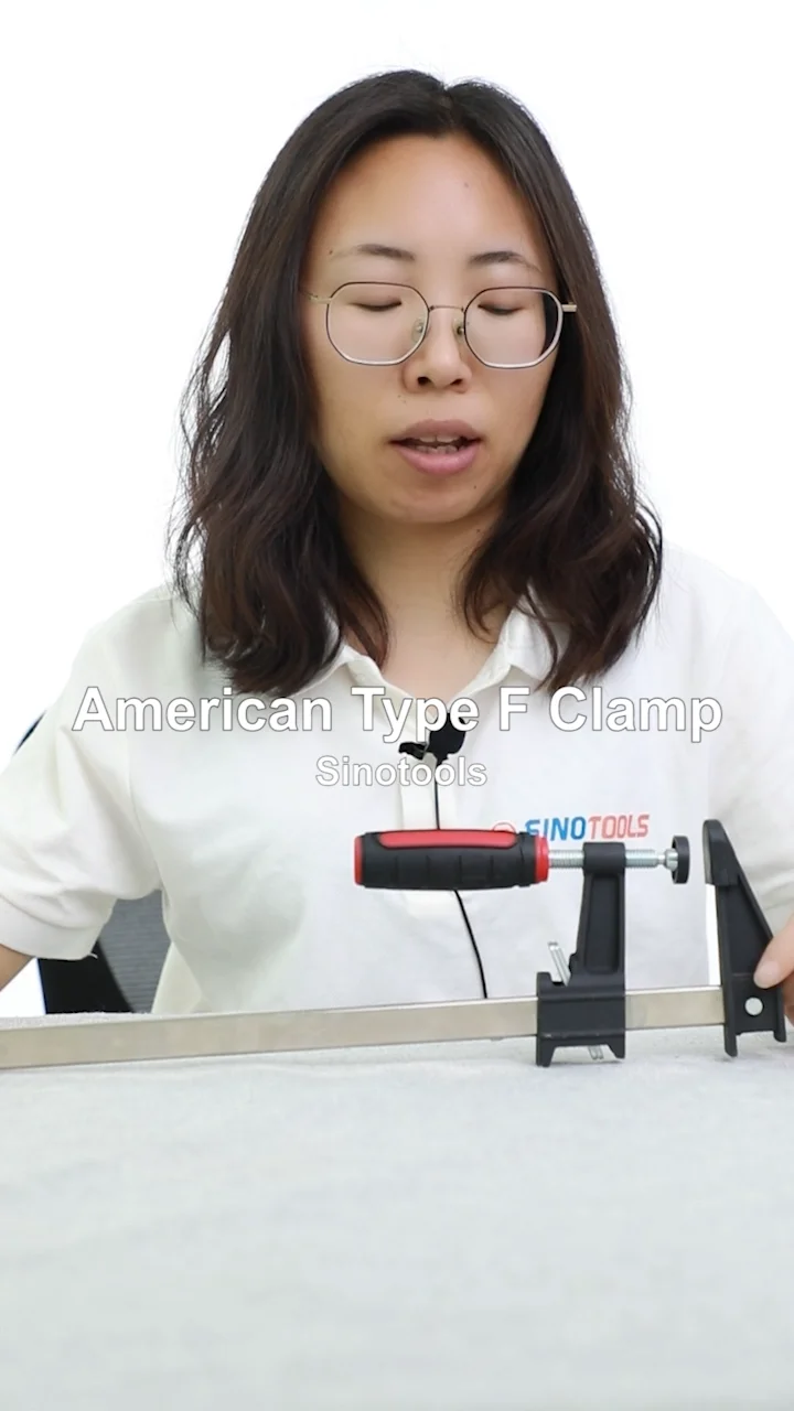 F Type Clamp Adjustable Clamp A3 Steel F Bar Clamp With Wood Handle ...