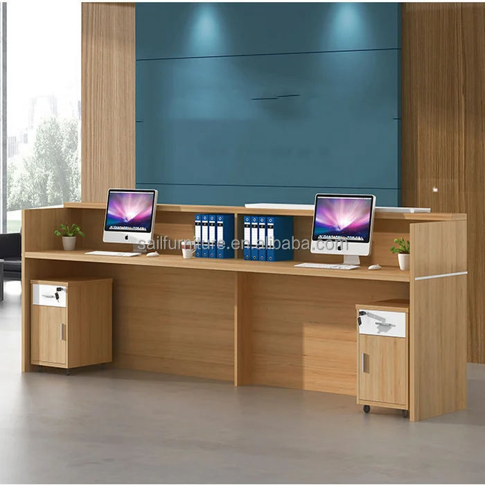 Office Furniture Hotel Reception Table New Design Cashier Desk - Buy ...