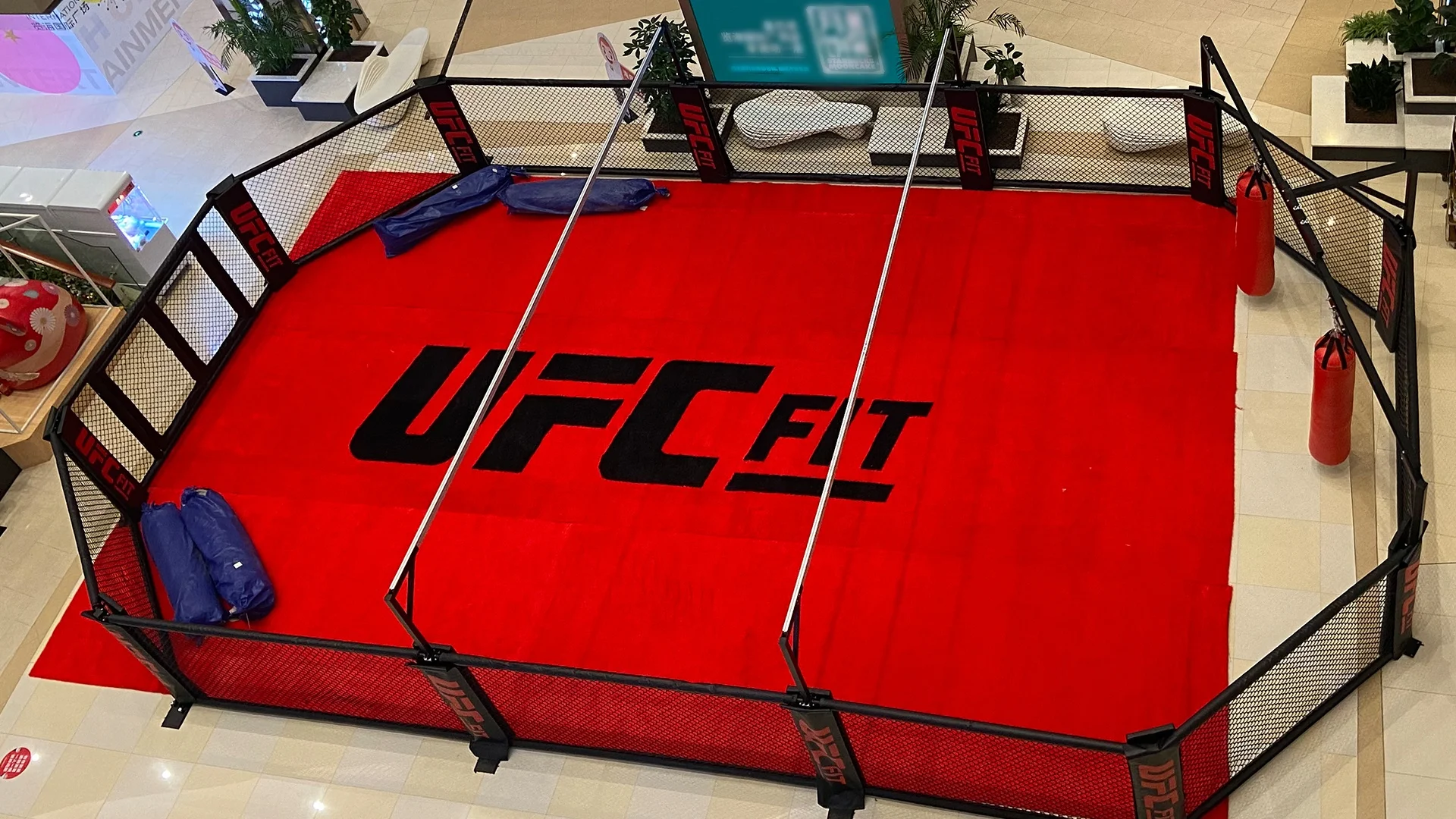 Multi Functions Floor MMA Cage Panels - Boxing Ring Solution
