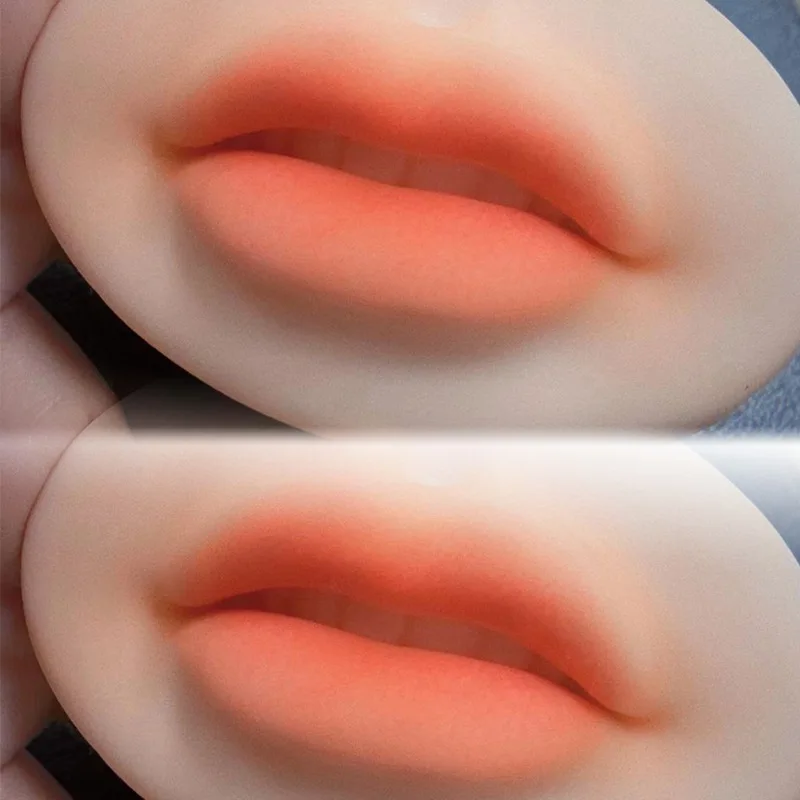 3D Open Mouth Lip Silicone - Realistic Tattoo Practice Skin