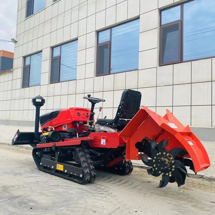 2024 New Rubber Track Crawler Tractor Farm Crawler Mini Tractor 25hp ...