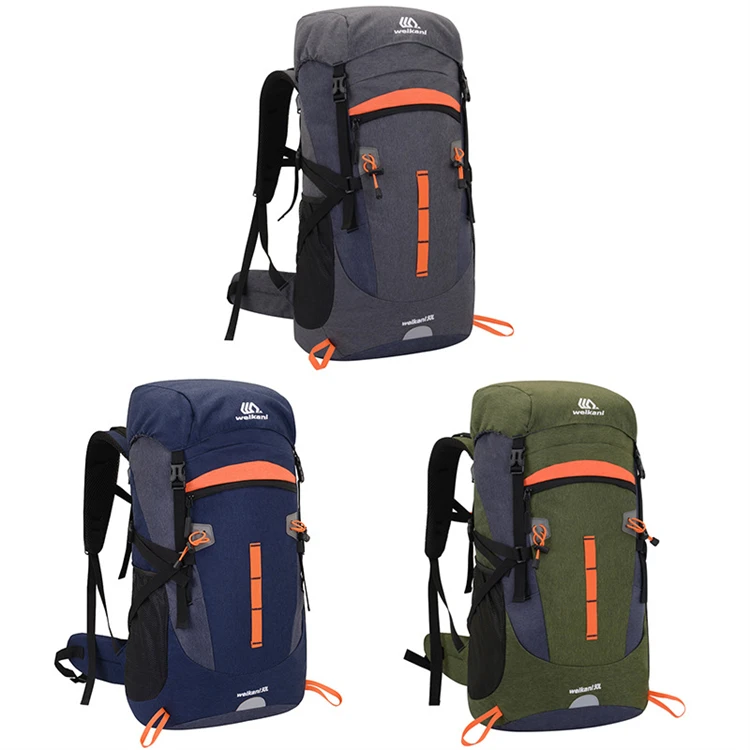 Custom Logo Hiking Backpack 50l Large Capacity Men Women Waterproof ...