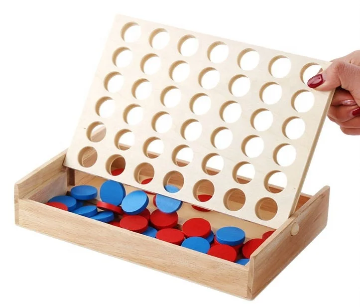 C04111 Classic Foldable Board Game Line up 4 Connect Games 4 in a Row ...