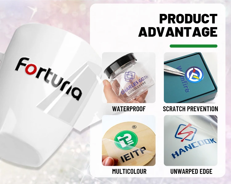 Brand New Fanyi 3D Labels Sticker Paper Custom Printing Waterproof Uv ...