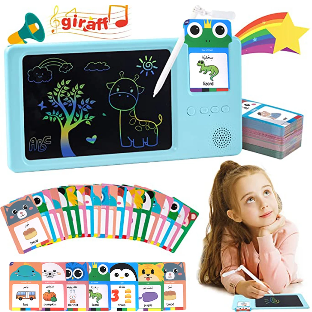 Enlightenment Card Reading Machine English Arabic Bilingual Writing ...