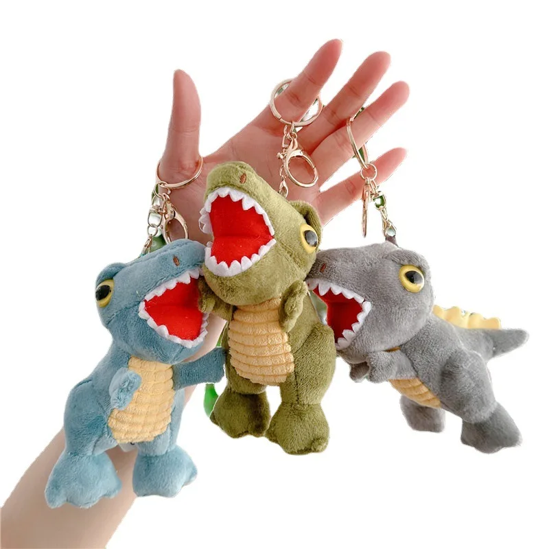 16cm Animals Dinosaur Toy For Kids Schoolbag Pendant Cute Mini Dinosaur ...