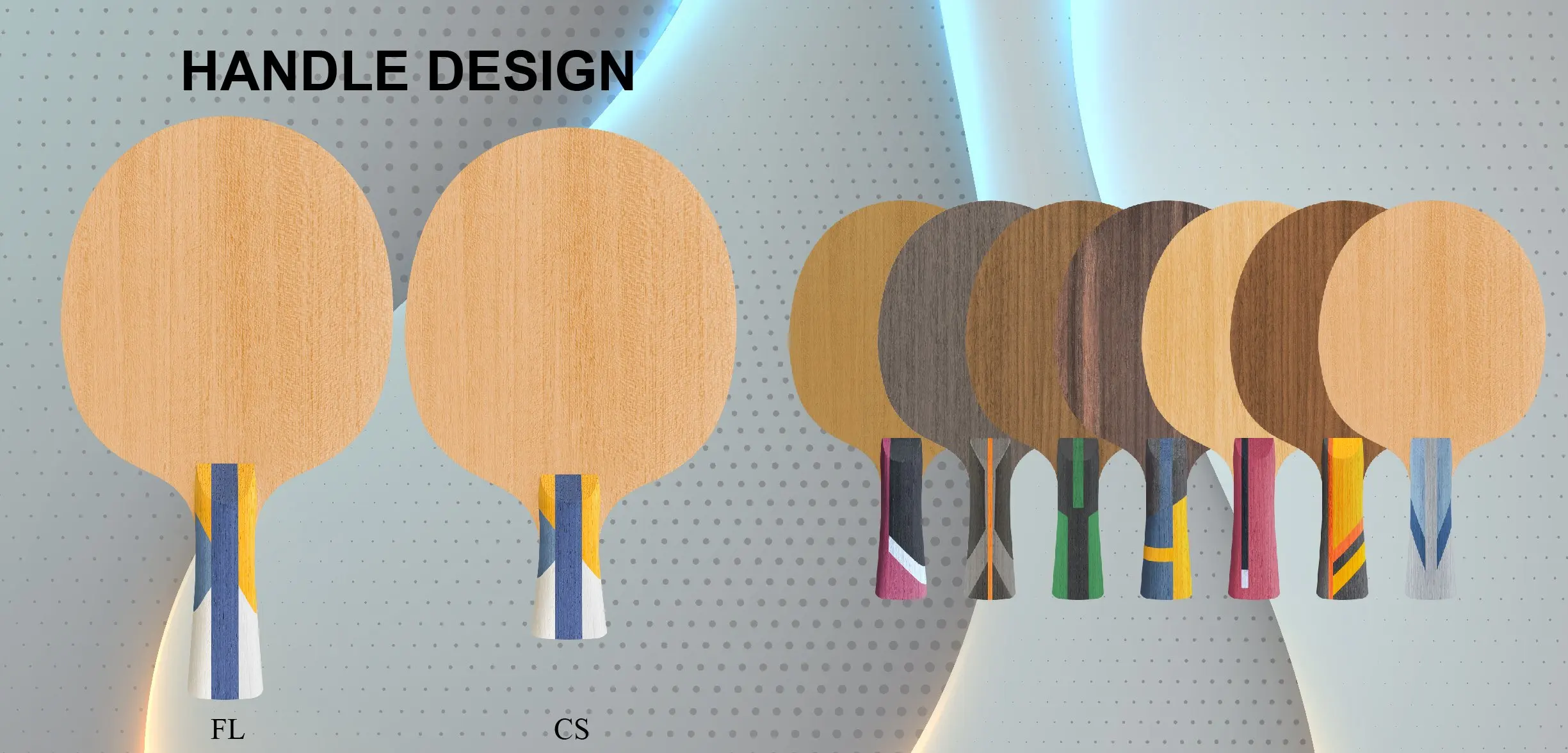 High Quality Professional Table Tennis Racket Ping Pang Blade For Games ...