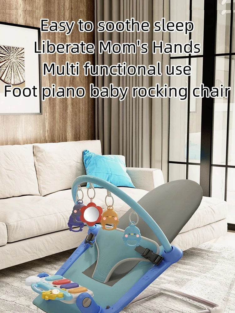 Multi Functional Baby Rocking Chair Early Childhood Education Toy Baby ...