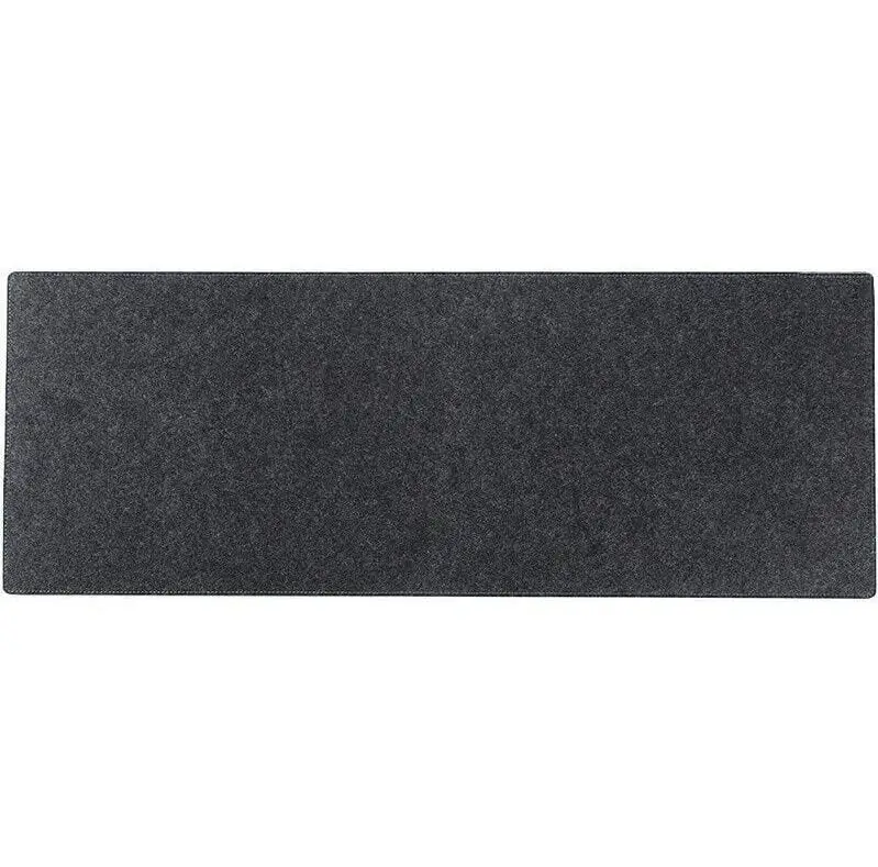 Custom Size Colors Wool Felt Desk Mats - Anti Slip