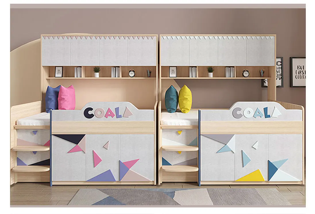 Modern Various Combinations Mdf Child Children Kids Bunk Beds Furniture ...