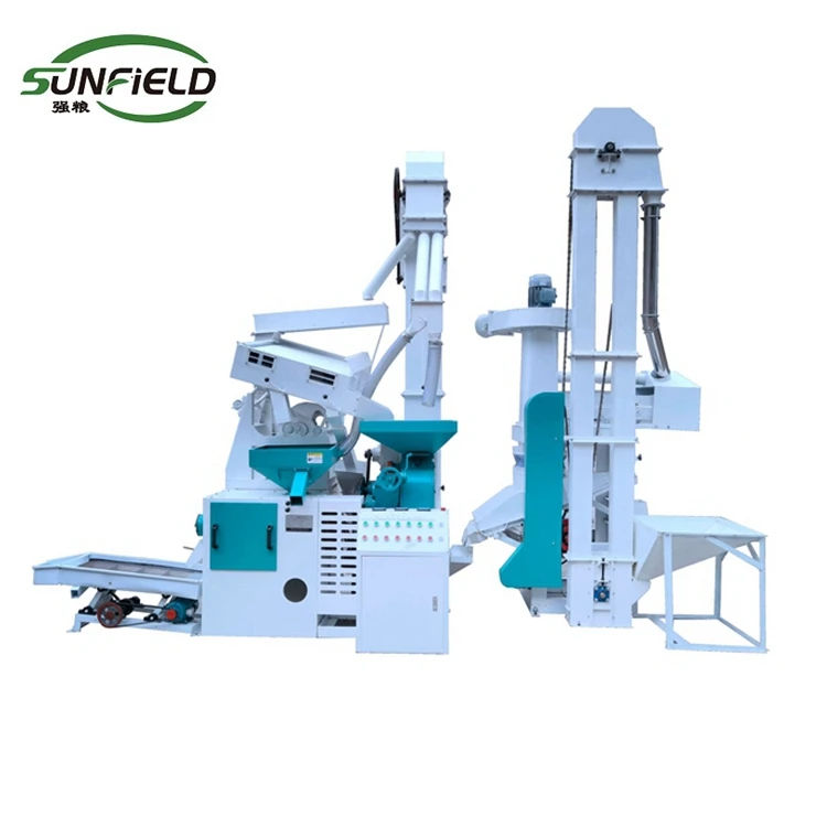 High Efficiency Rice Milling Machines - Sunfield 6LN-15/15SD