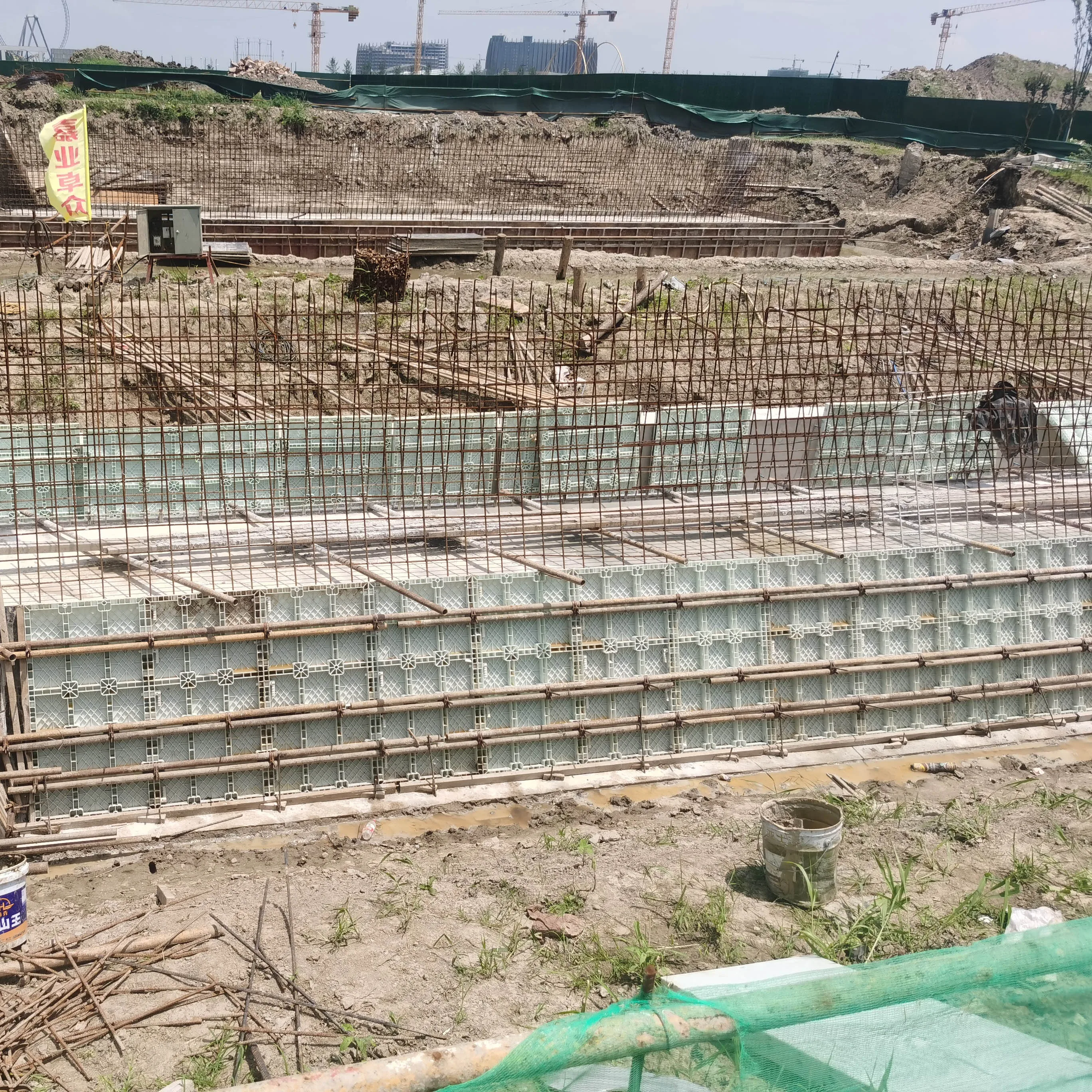 HFSY Wholesale Modular Pvc Plastic Formwork Wall Slab Formwork Panel ...