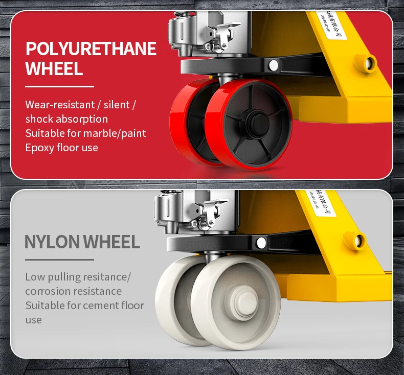 Hugo Forklift Manual Hydraulic Truck Loading And Unloading Truck 2/3 ...