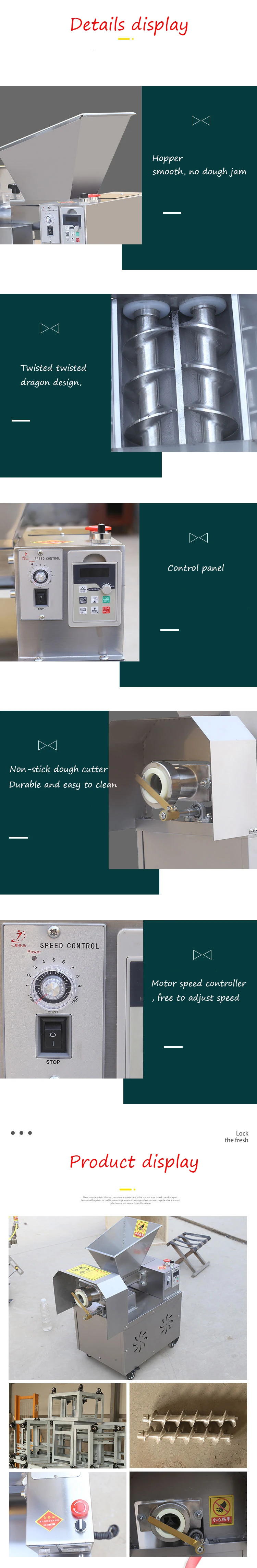 Volumetric Bread Pita Rounder Machine Dumpling Pizza Dough Rolling ...