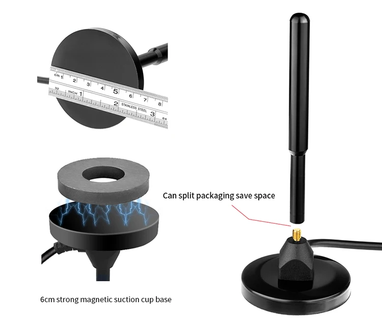 External Magnetic Copper Rod Antenna Compatible With Cisco Cradlepoint ...
