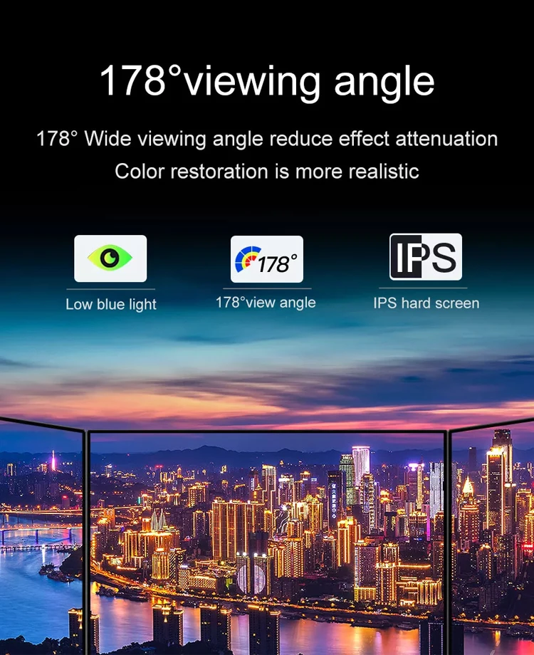 17.3 Inch 4K UHD LCD Laptop Office Gaming PC Phone Extended Screen IPS ...