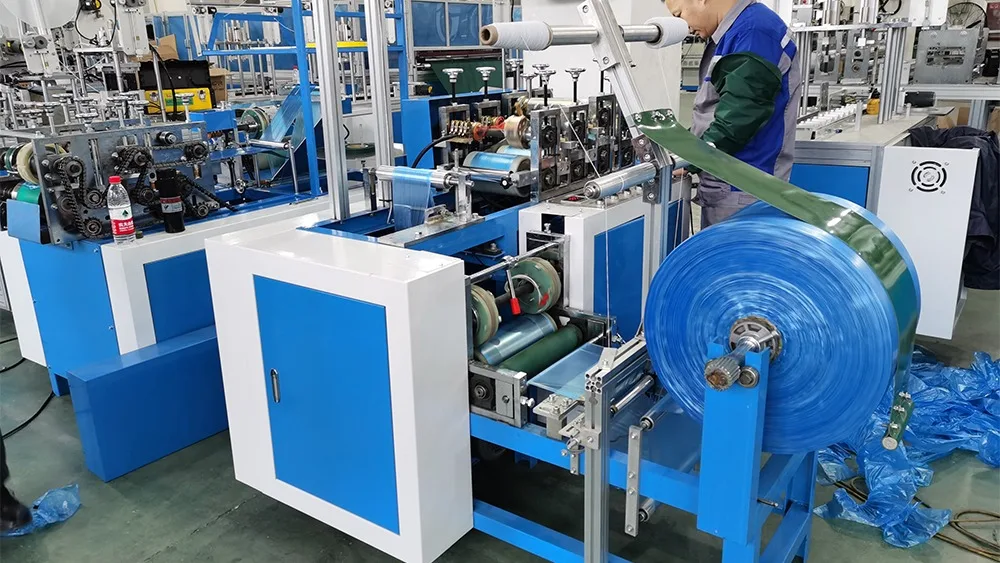 Hospital / Laboratory Use Full Automatic Disposable Now-woven Shoe ...