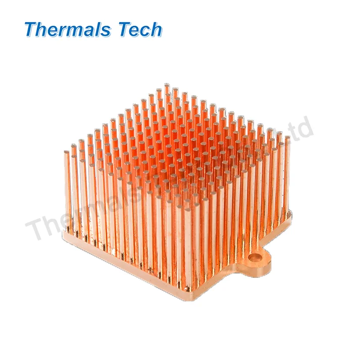 Custom Power Pure Copper Pin Fin Heat Sink For 5g Communication - Buy ...