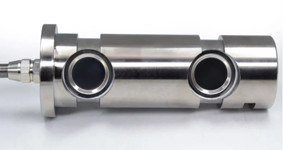 Pin load cell weight sensor force transducder for coiled tubing ...