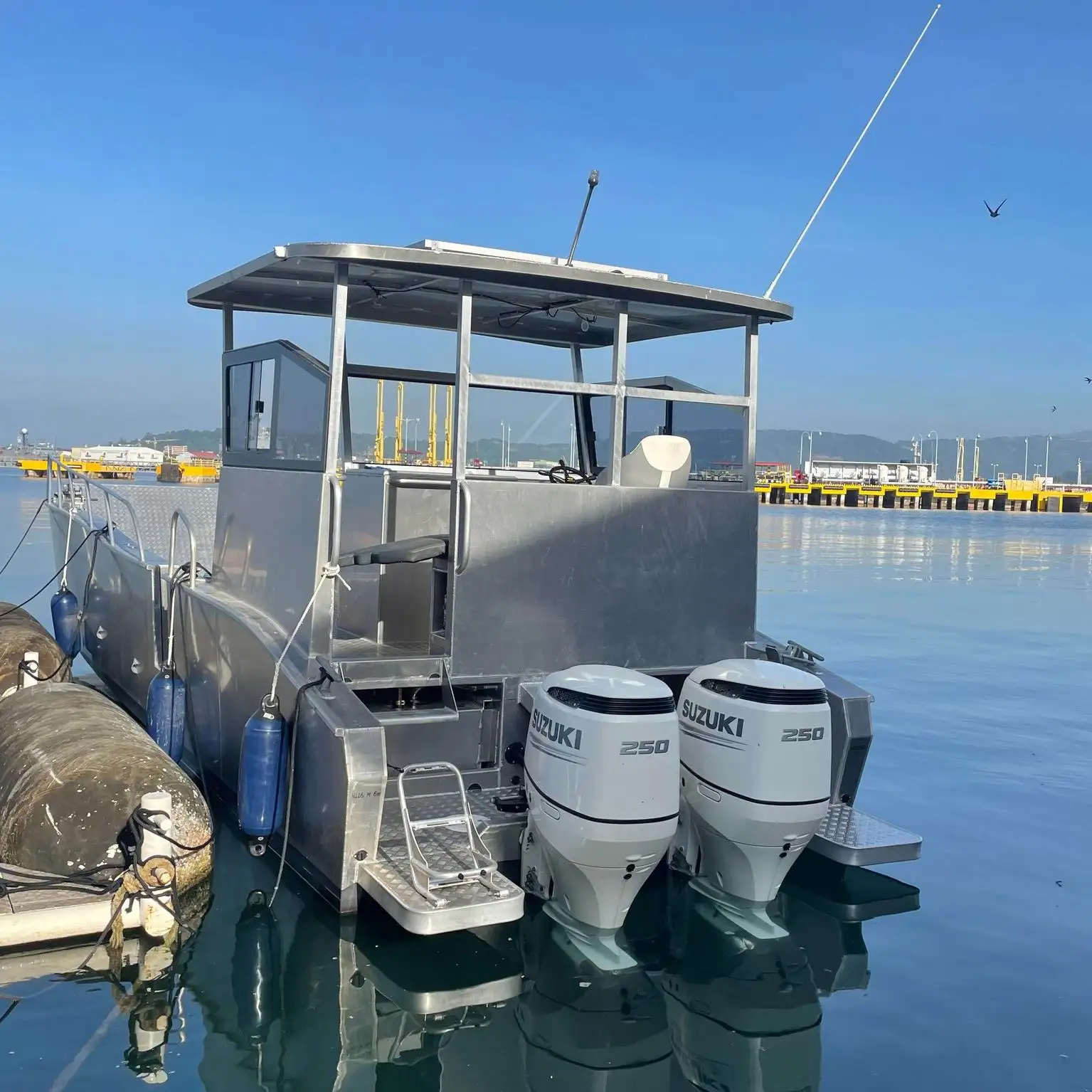 Gospel 33ft Outboard Offshore Aluminium Working Landing Craft Boat for Sale