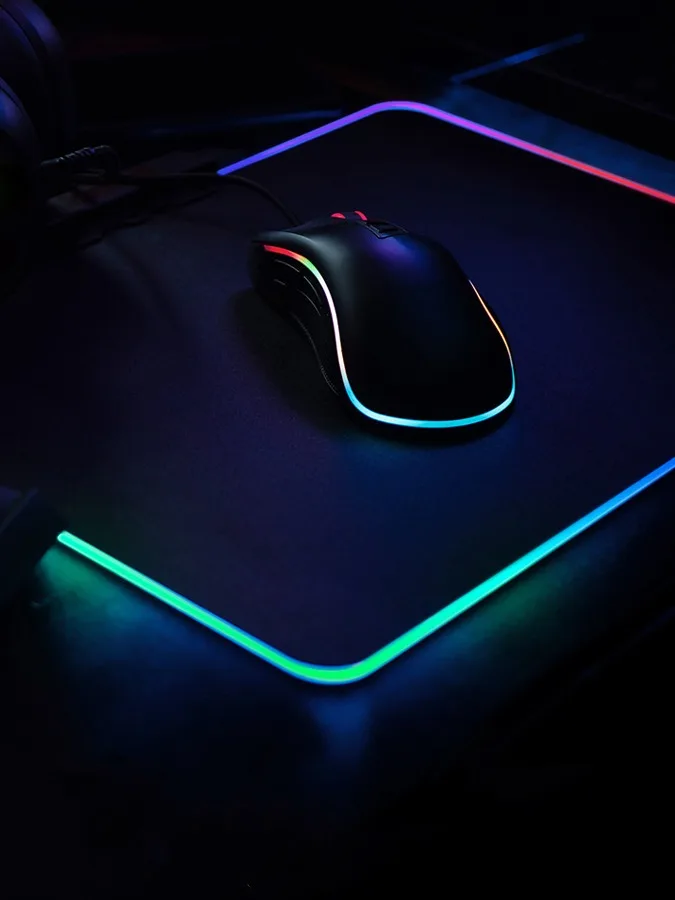 Wholesale Hot Large Personalise Custom Logo Rgb Gaming Mouse Pads - Buy ...