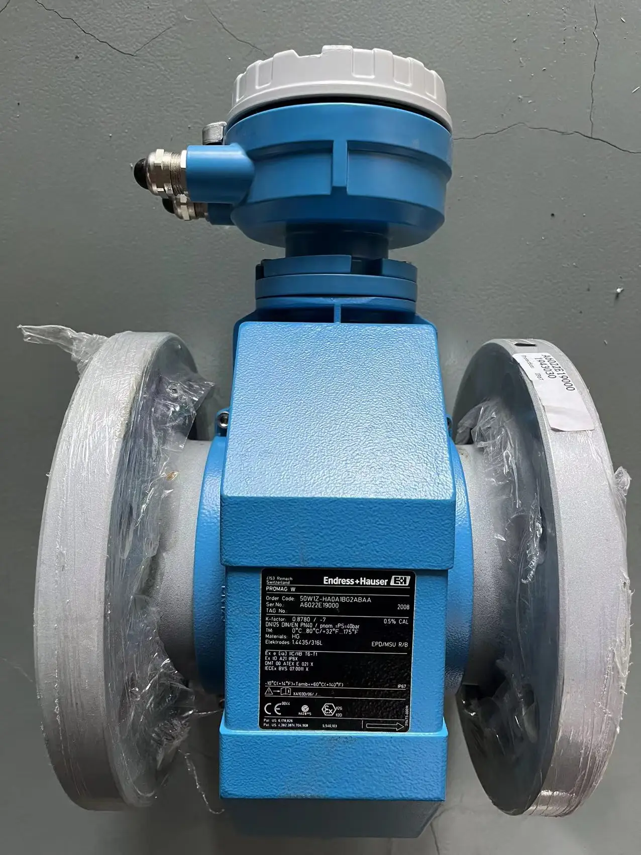 Endress+hauser Proline Promag W 500 Electromagnetic Flow Meter Product ...