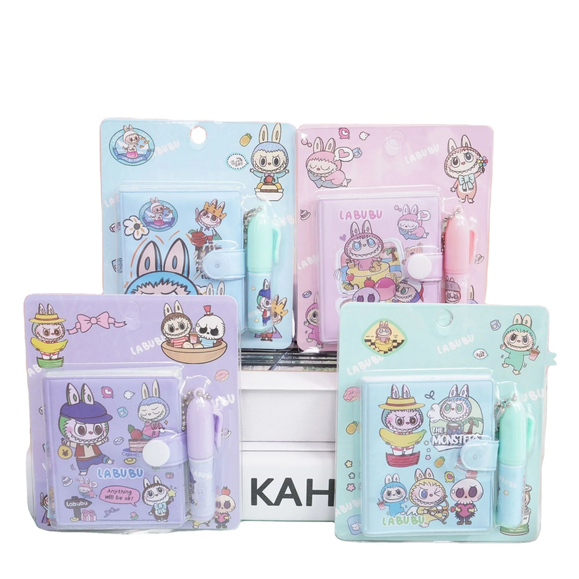 LABUBU Student Mini notepad Labubu Cartoon Cute Child Notebook And ...
