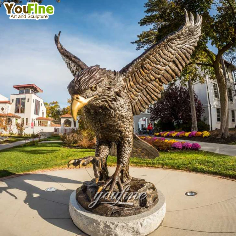 Bronze Eagle Statue - Large Size Garden Outdoor Decoration