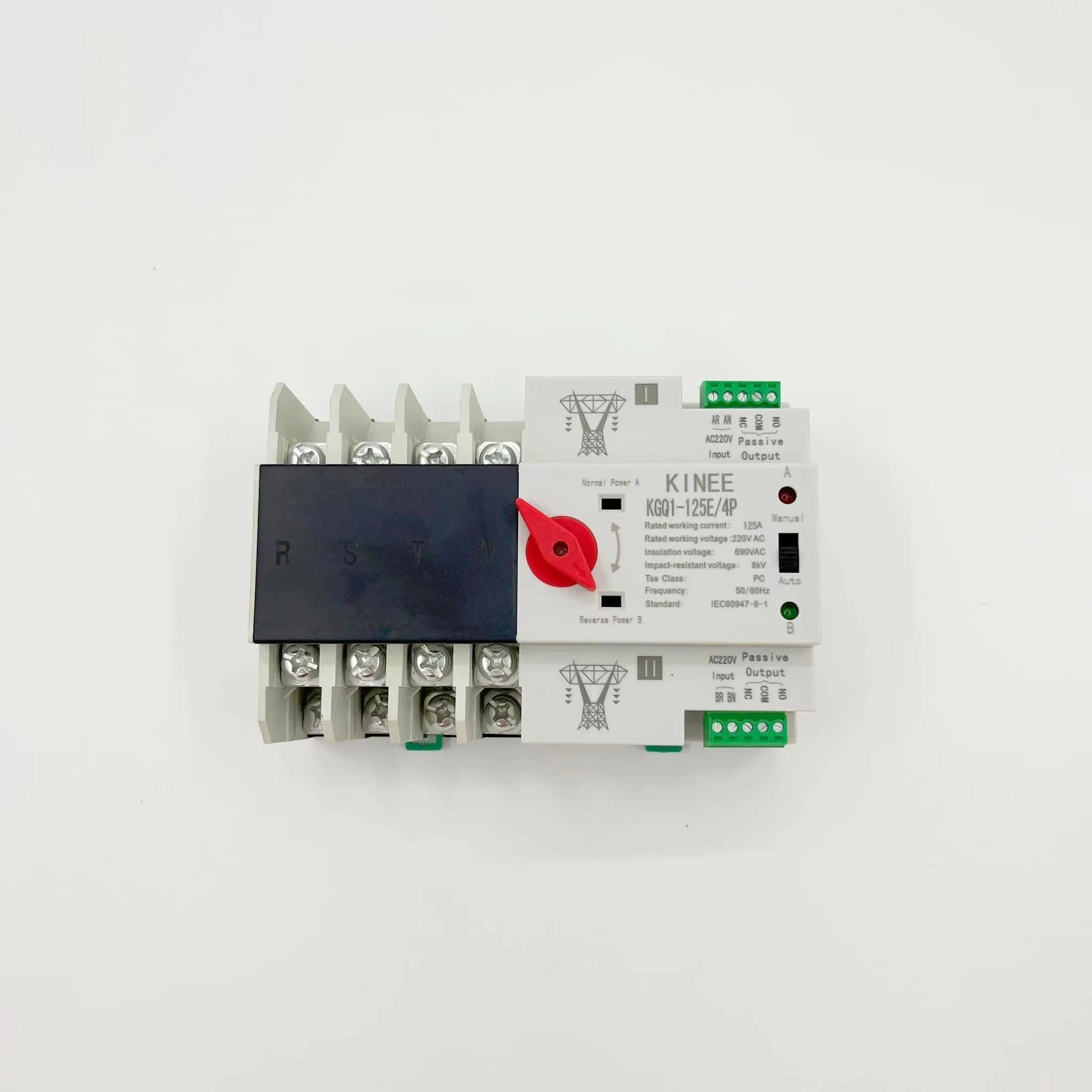 Electrical Dual Power Automatic Transfer 220V Selector Switches ...