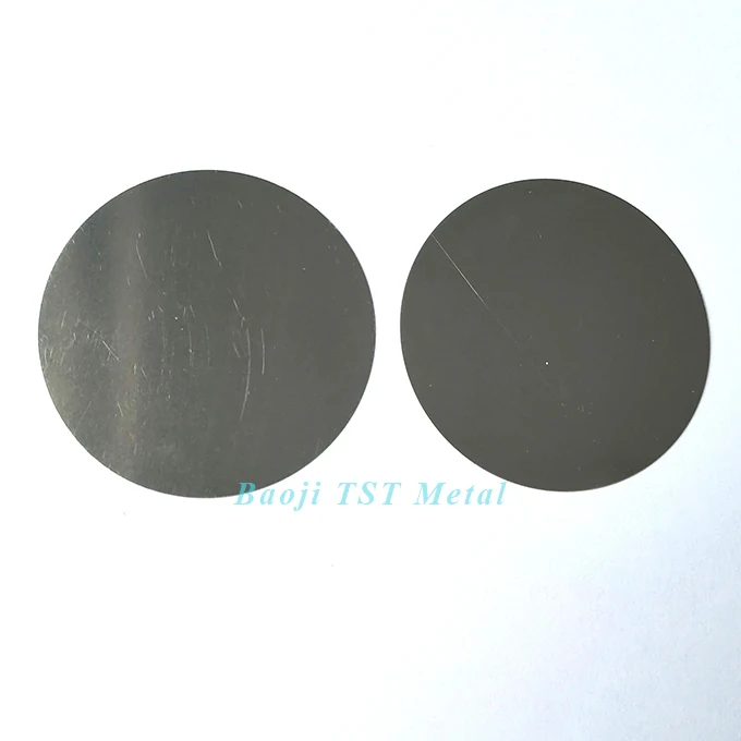GR1 Pure Titanium Round Disks - High Quality & Smooth