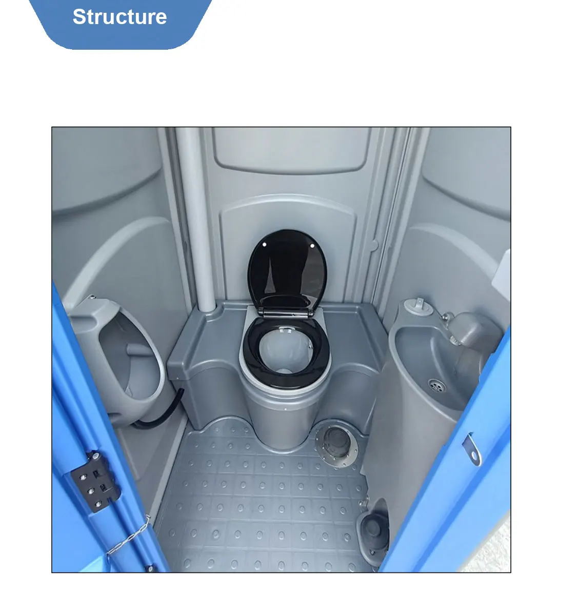 Prefab Public Camping Public Outdoor Bathroom Shower Mobile Portable ...