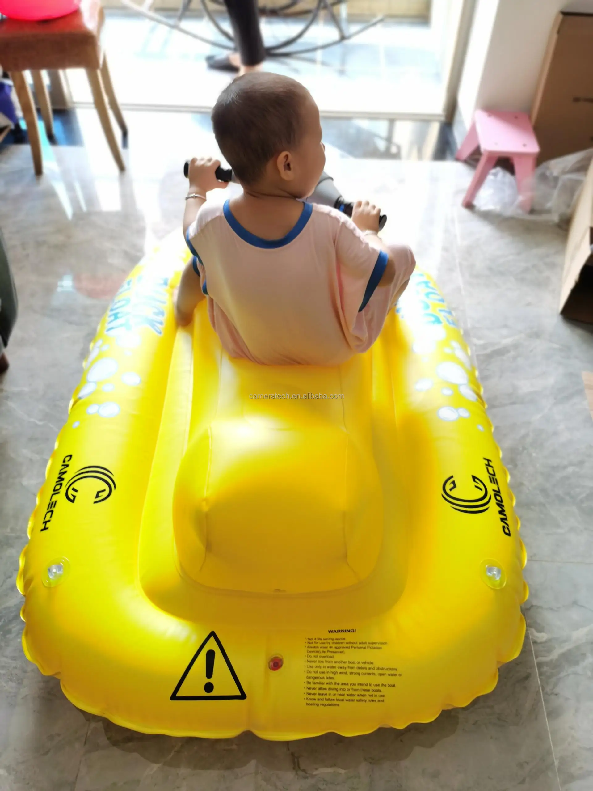 GCAMOLECH W5 Motorboat - Inflatable Pool Fun for Kids