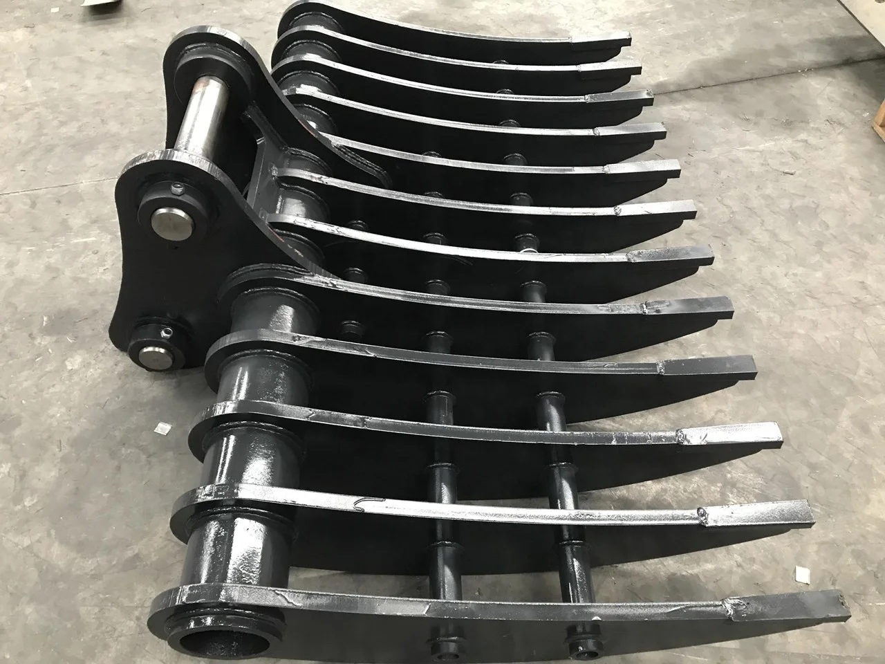 Excavator Rake Bucket Excavator Attachments Root Rake Lawns Reseeding ...