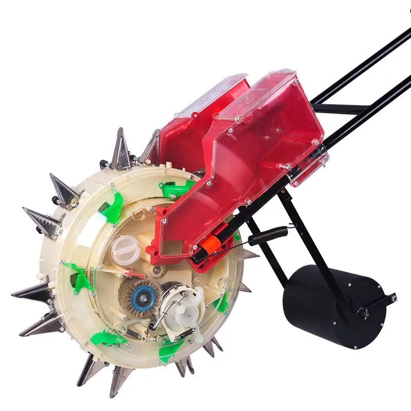 Wheels Seeder Bean Peanut Seeding Planter Manual Corn Seeder And ...