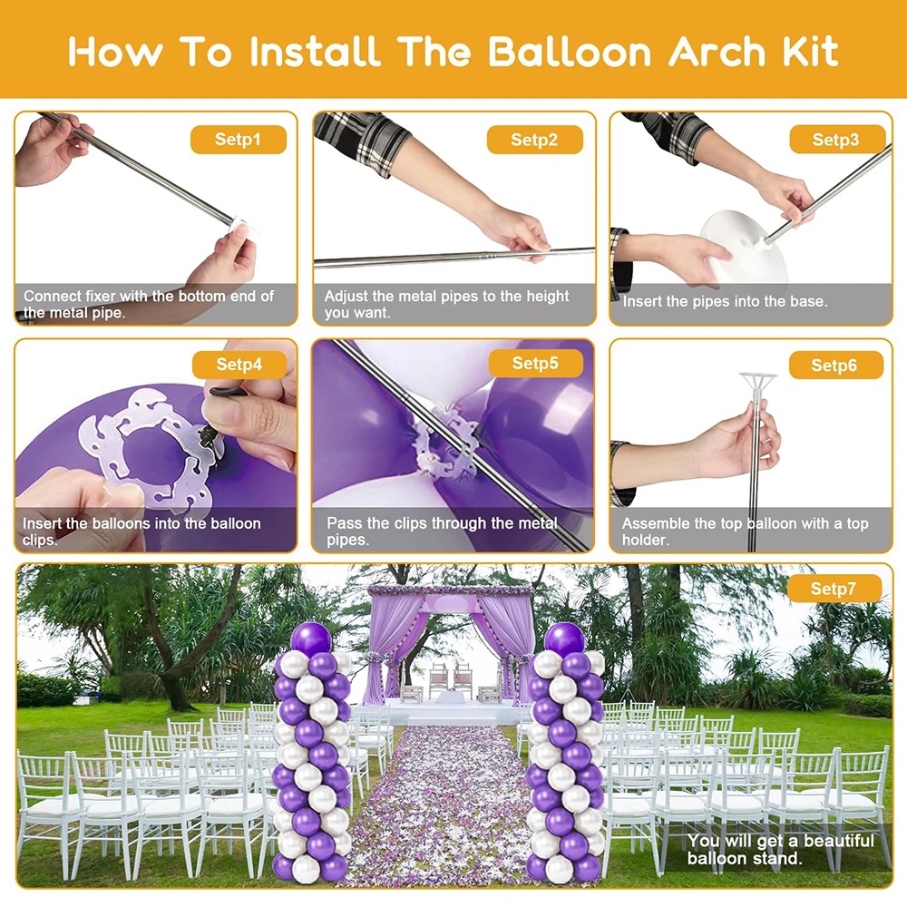 Metal Telescopic Pillar Balloon Stand,Birthday Party,Metal Column Stand ...