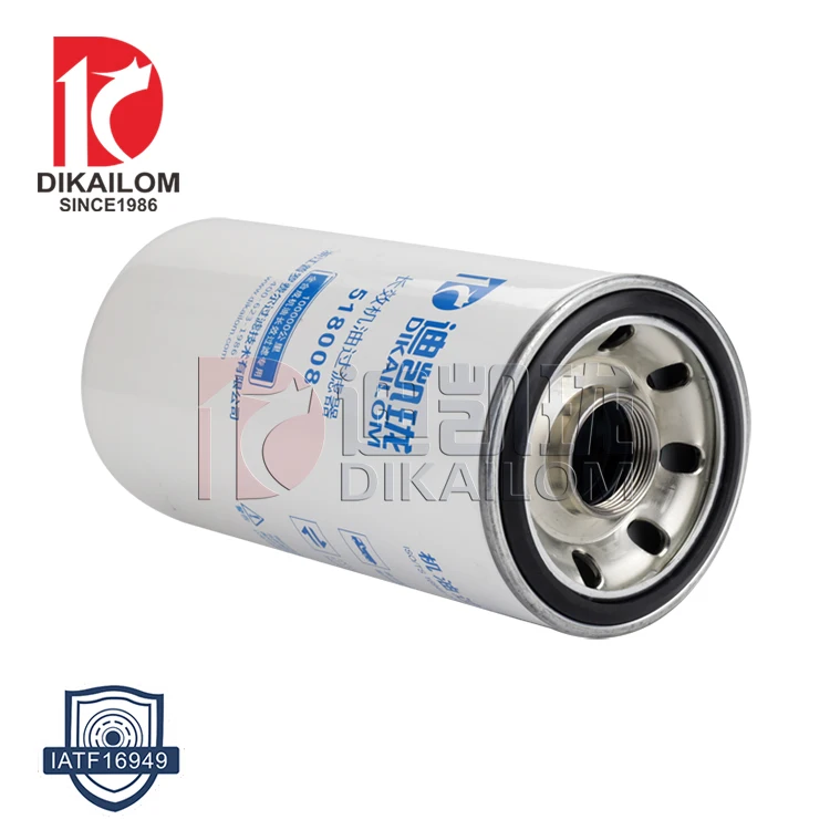 Genuine Auto Engine Parts Oil Filter For Foton Auman Cummins ISG ...