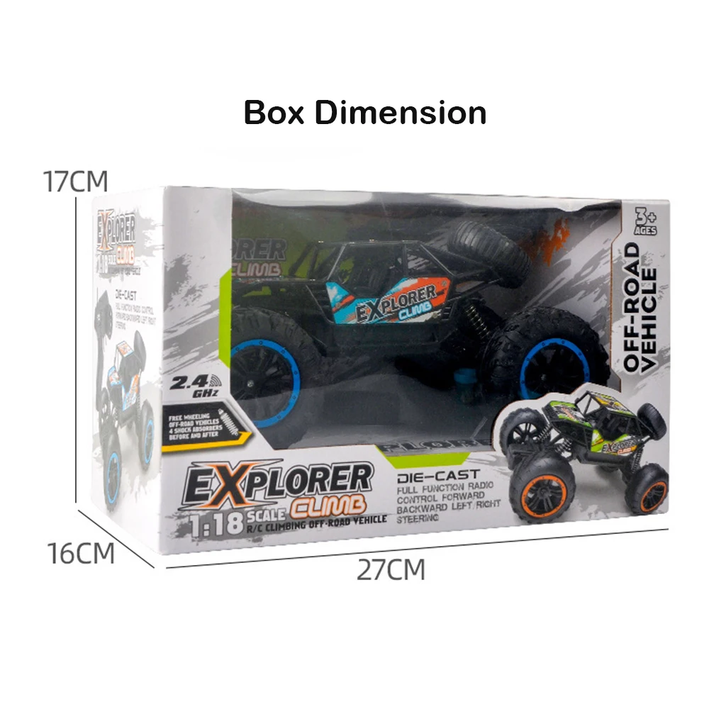 Battery Operated 2.4ghz Off-road Remote Control Cross Country Radio ...