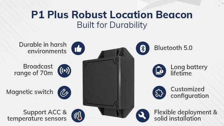 Bluetooth Refrigerator Temperature Sensor Housing Cold Chain Ble Tag ...