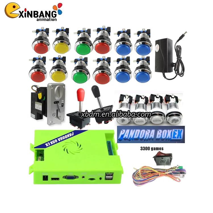 Pd Ex Jamma 3300 In 1 Arcade Version Game Board Coin Operated Game ...