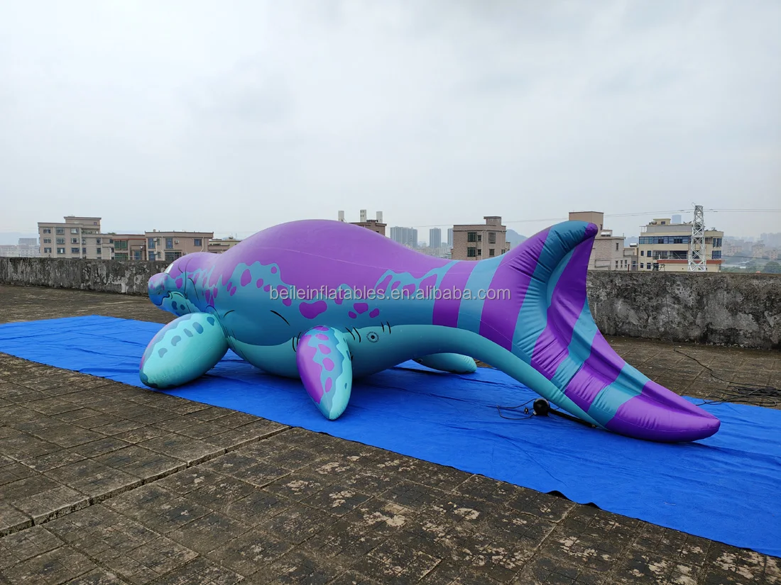 Beile Custom New Soft PVC Inflatable Mosasaur Model