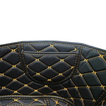 Motorcycle Storage Box Leather Rear Trunk Cargo Liner Protector ...