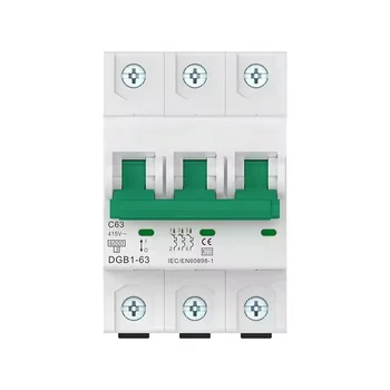 3 Pole Short Circuit And Overload Protection Mcb Electrical Circuit ...