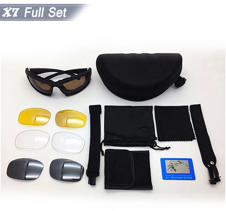 Hot Selling Polarized Tactical Glasses Army Goggles Yellow Night Vision ...