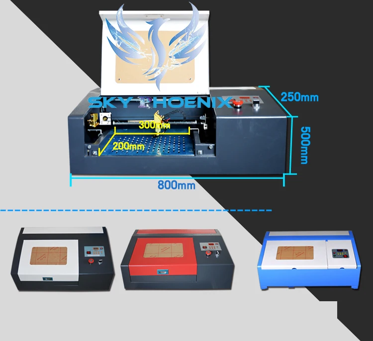 K40 Laser Engraver 40w Rubber Stamp Engraving Machine 3020 Machine ...