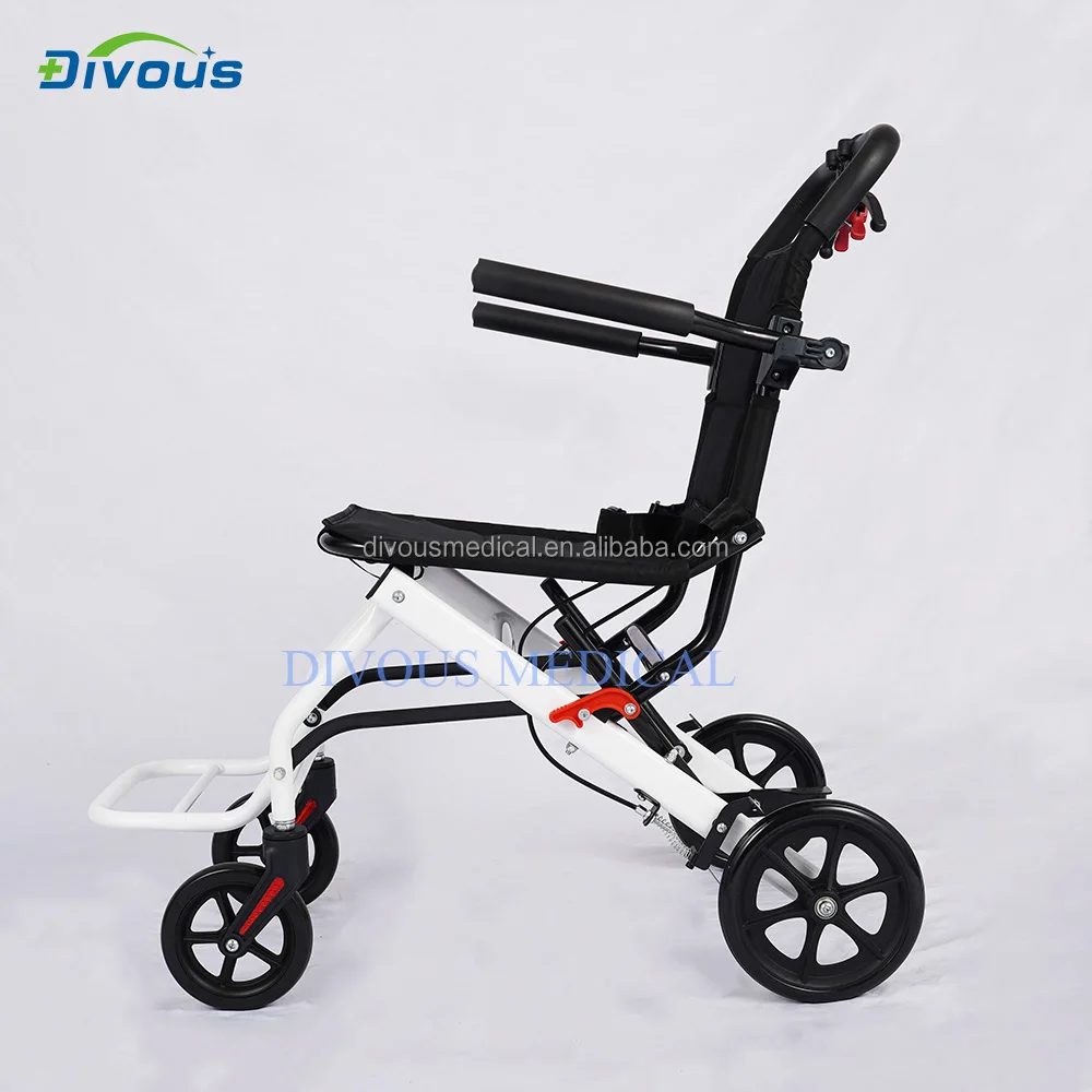 Rehabilitation Equipment Small Wheel Super Lightweight Folding Manual ...