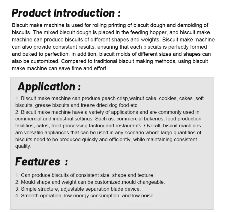 Rotary Roller Mould Biscuit Making Machine Small Biscuit Forming ...
