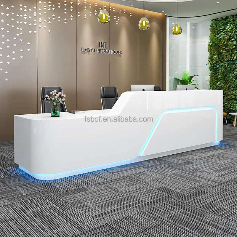 New Modern Cashier Counter Desk Design Furniture Supermarket Checkout ...