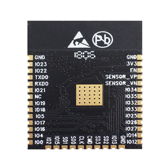 Espressif Systems Esp32-wroom-32 Wi-fi+bt+ble Mcu Module Compatible ...